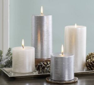 Para que sirven y como se usan las velas de color plata.